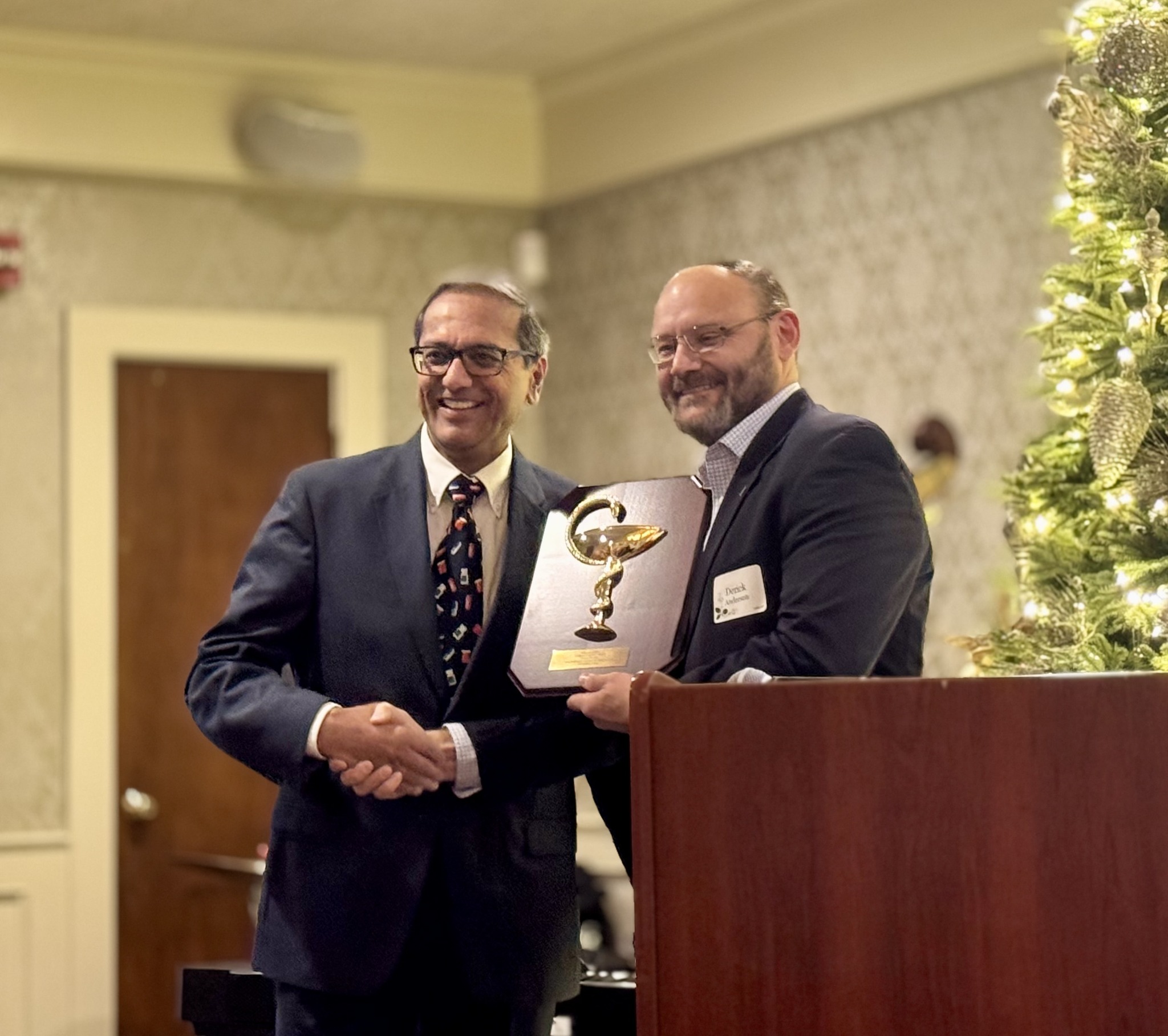 Jay Gupta receives 2024 Bowl of Hygeia Award - YogaCaps, Inc